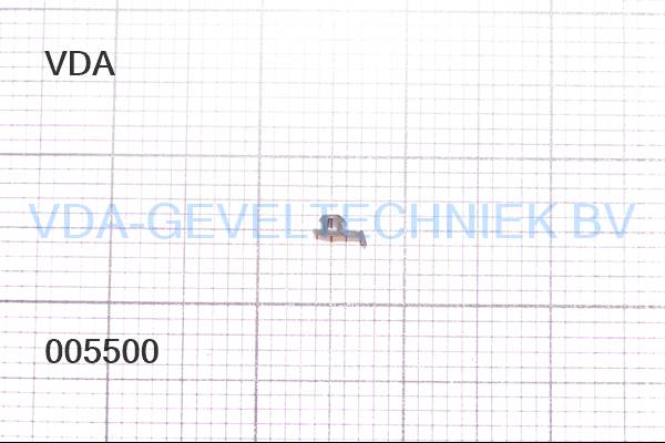 VDA glasdichting rubber 55 (prijs per meter, minimale afname 10 meter ...